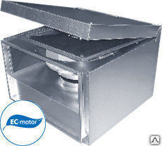 Вентилятор канальный звукоизилированный прямоугольного сечения IRB EC ...