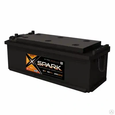 Аккумулятор 190 А/ч п.п. Spark ток 1250 514 х 218 х 210 болт SPA 190-3 ...